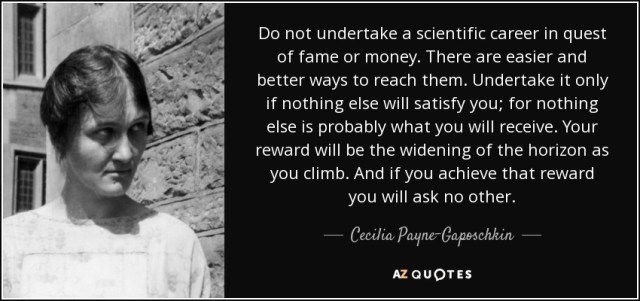 Cecilia Payne Quotes